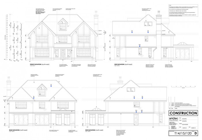 arktec | Technical Working Drawings